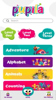 Pupila - An interactive storytelling app that makes reading enjoyable.